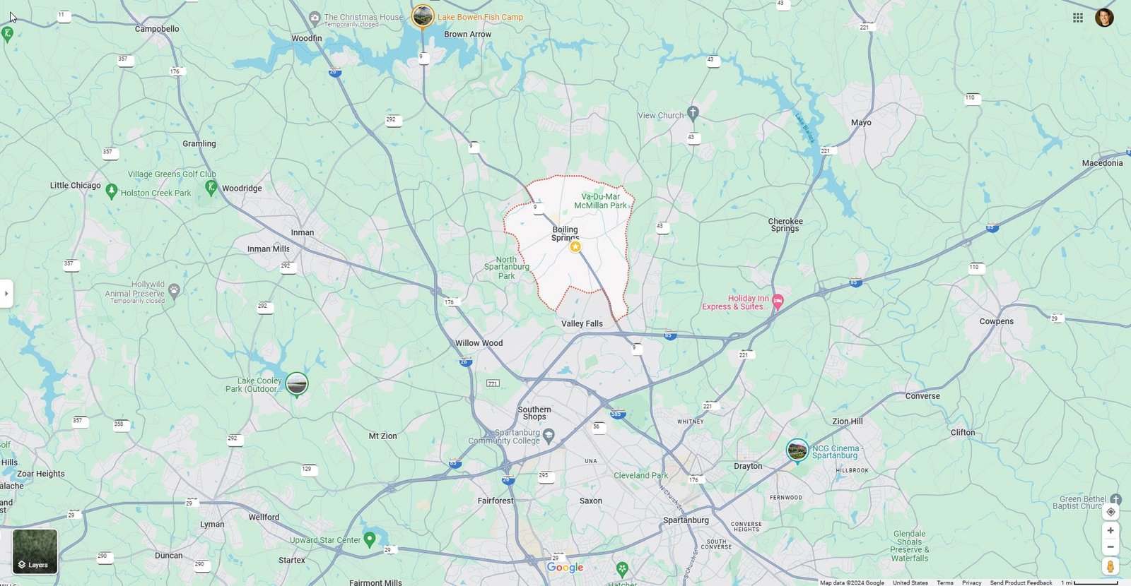 A Little Bit About Boiling Springs South Carolina 29316 | Pizza Perfect ...